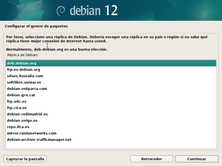 Guía para Instalar Debian 12 con XFCE Paso a Paso