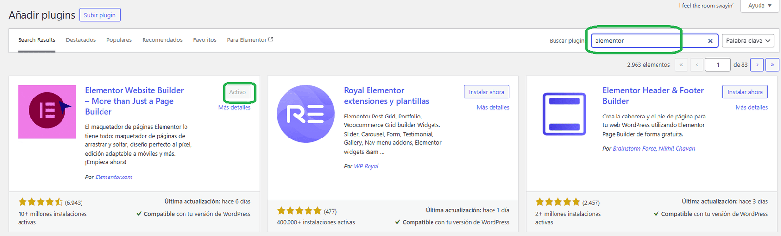 Habilita PRO Elements de Elementor Gratis en tu Web