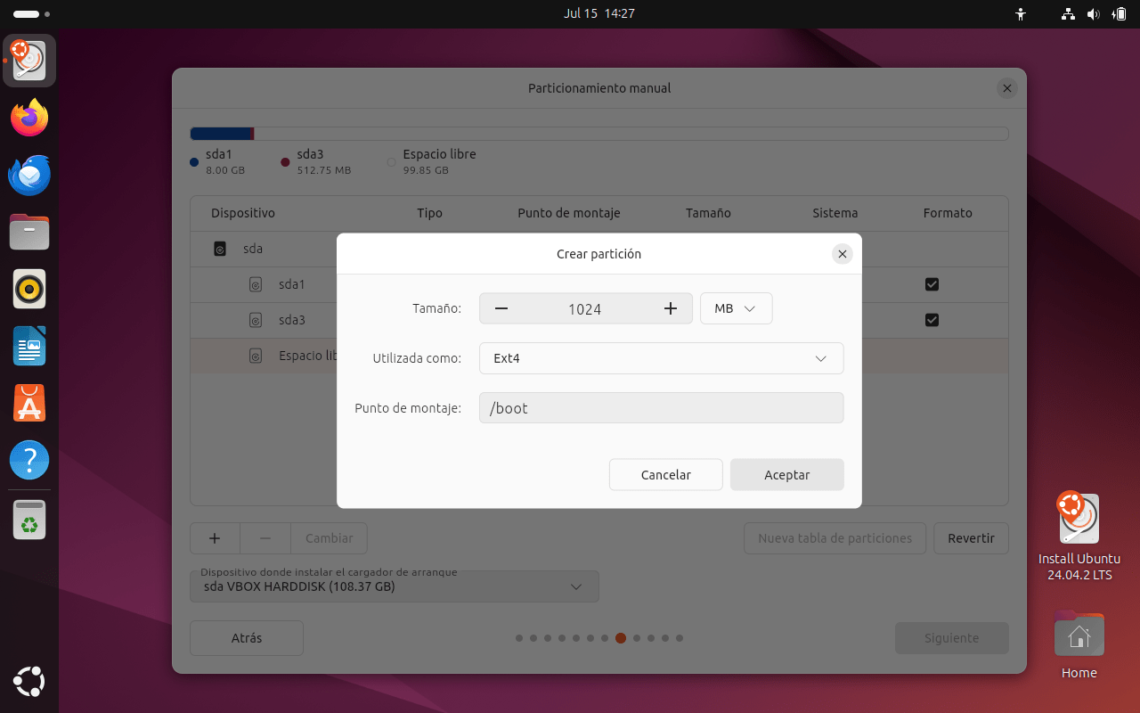 Guía para Instalar Ubuntu Linux 24.04 LTS con GNOME Paso a Paso ...